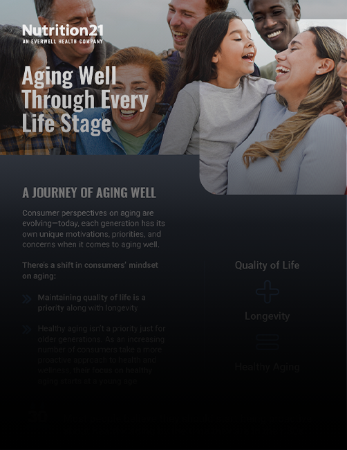 Infographic: Aging Well Through Every Life Stage